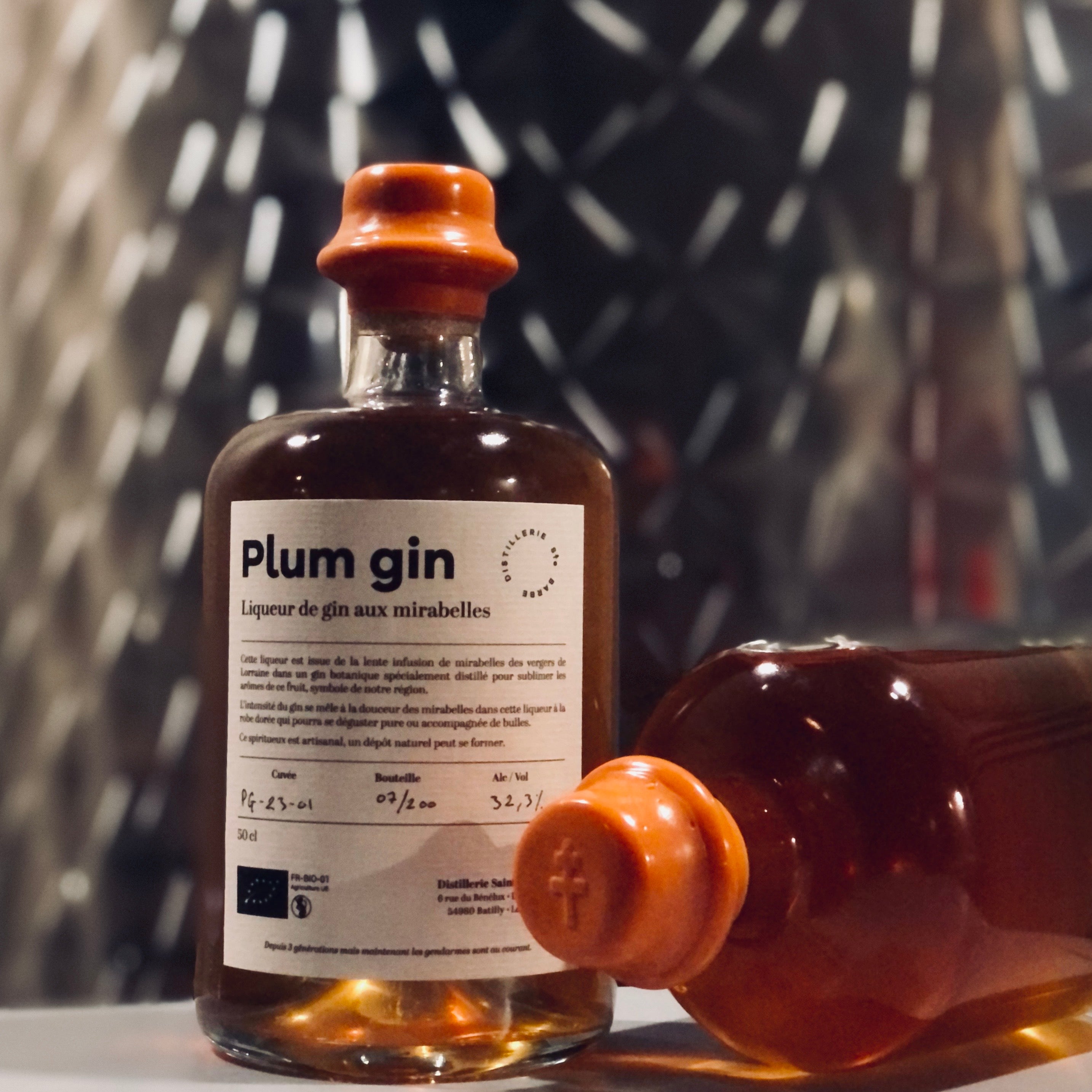 Plum gin - Liqueur de gin aux mirabelles – Distillerie Sainte Barbe